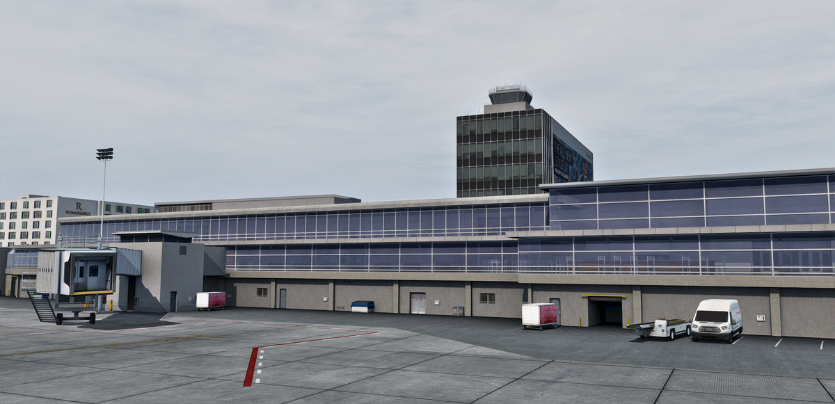 CYEG Edmonton Intl Airport P3D by FSimStudios | Contrail Shop