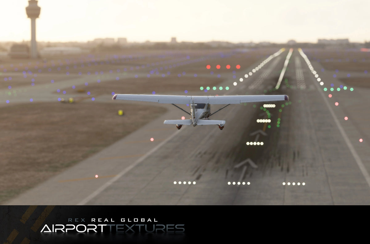 Real Global Airport Textures MSFS by REX Simulations | Contrail Shop