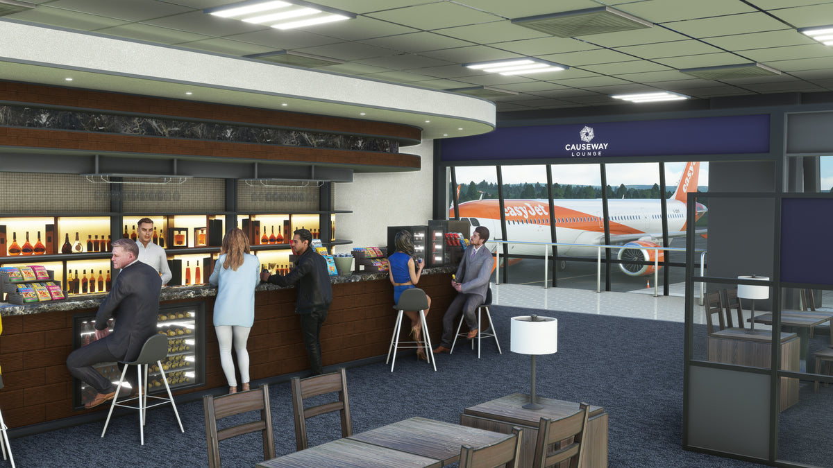EGAA Belfast Airport MSFS by Pyreegue Dev Co. | Contrail Shop