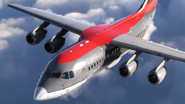 Avro RJ Professional MSFS by JustFlight | Contrail Shop