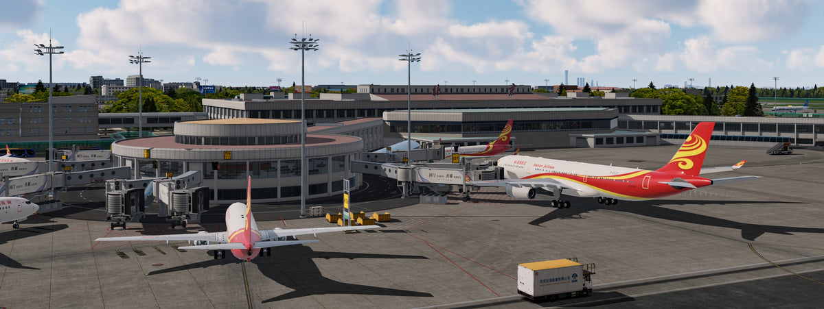 ZBAA Beijing Capital P3D by WF Scenery Studio | Contrail Shop