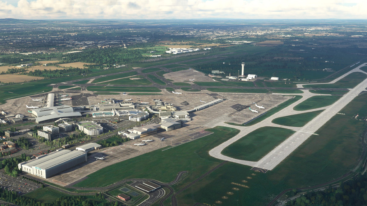 EIDW Dublin Airport v2 MSFS by MK Studios | Contrail Shop